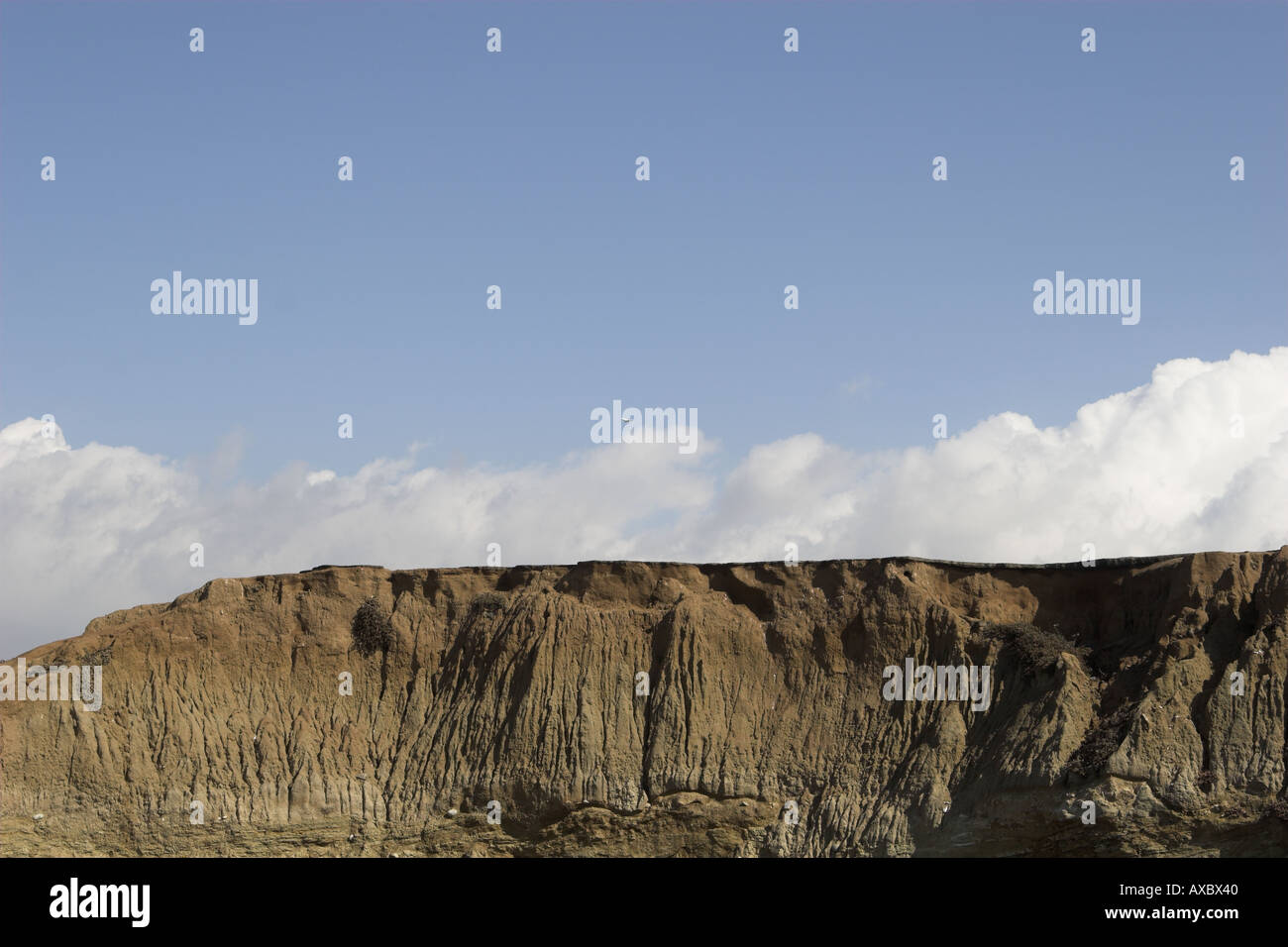 rock and sand formations on beach in Southern California Stock Photo ...