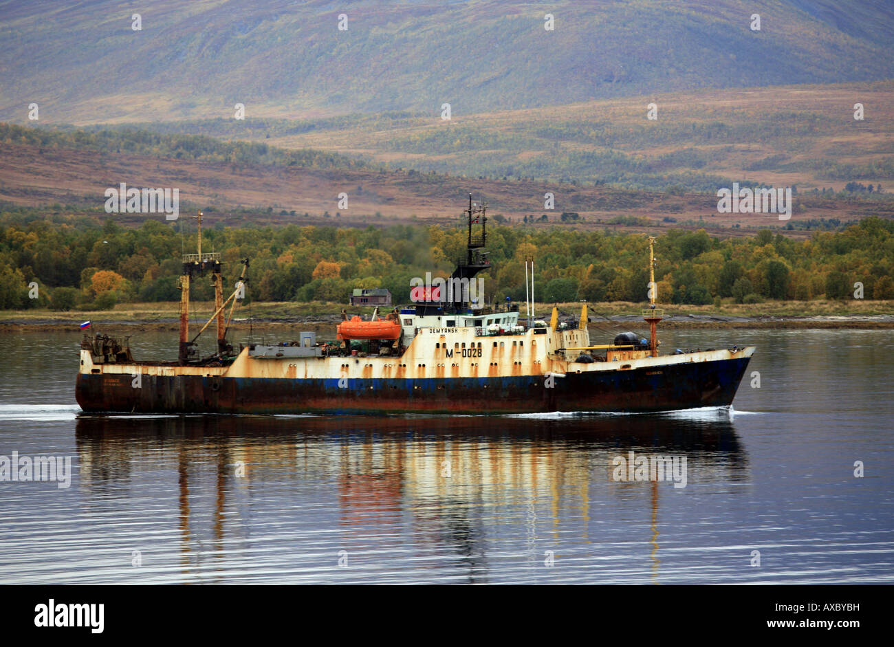 Rusting fishing trawlers hi-res stock photography and images - Alamy