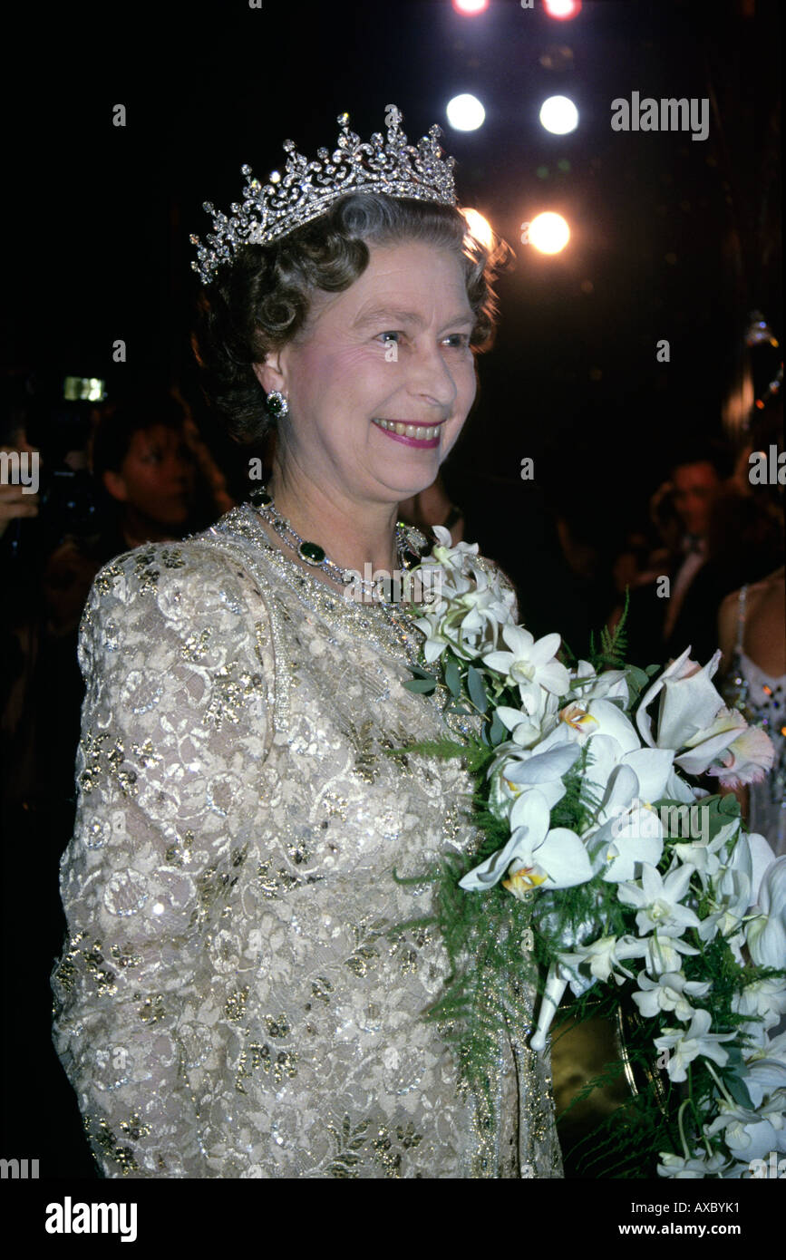 Queen At Royal Variety Show High Resolution Stock Photography and ...