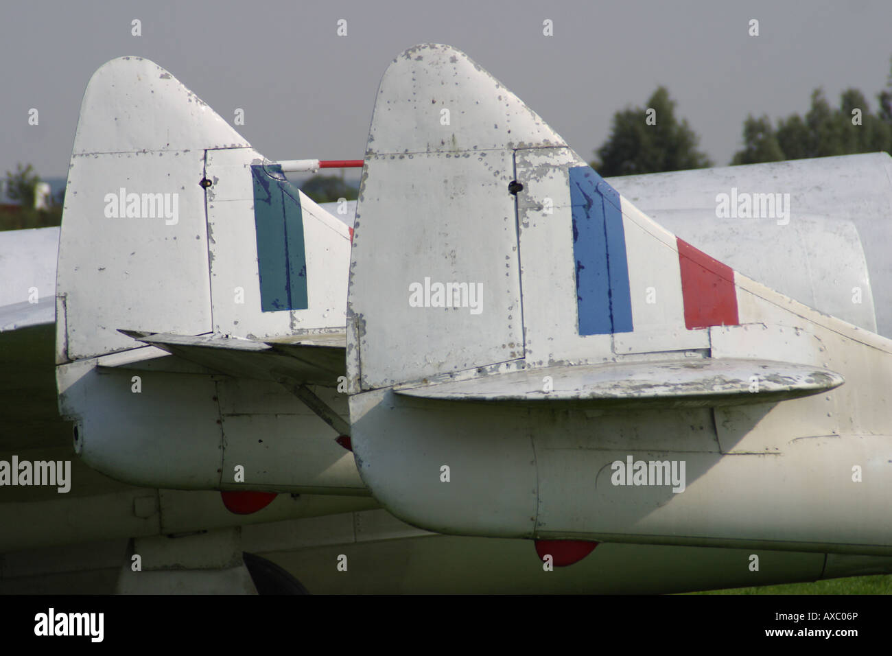 Tail of jet hi-res stock photography and images - Alamy