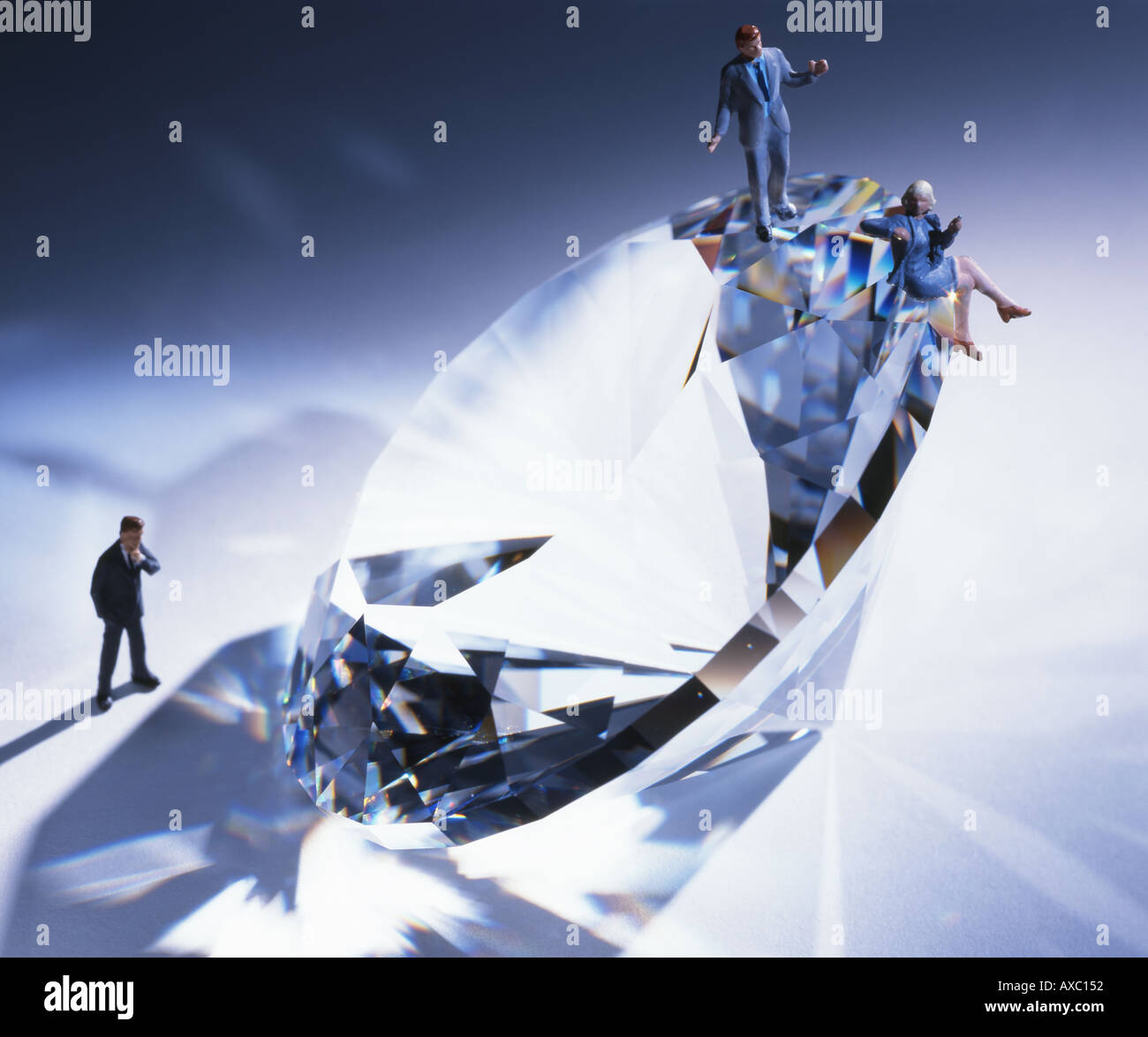 Raw diamond stone hi-res stock photography and images - Alamy