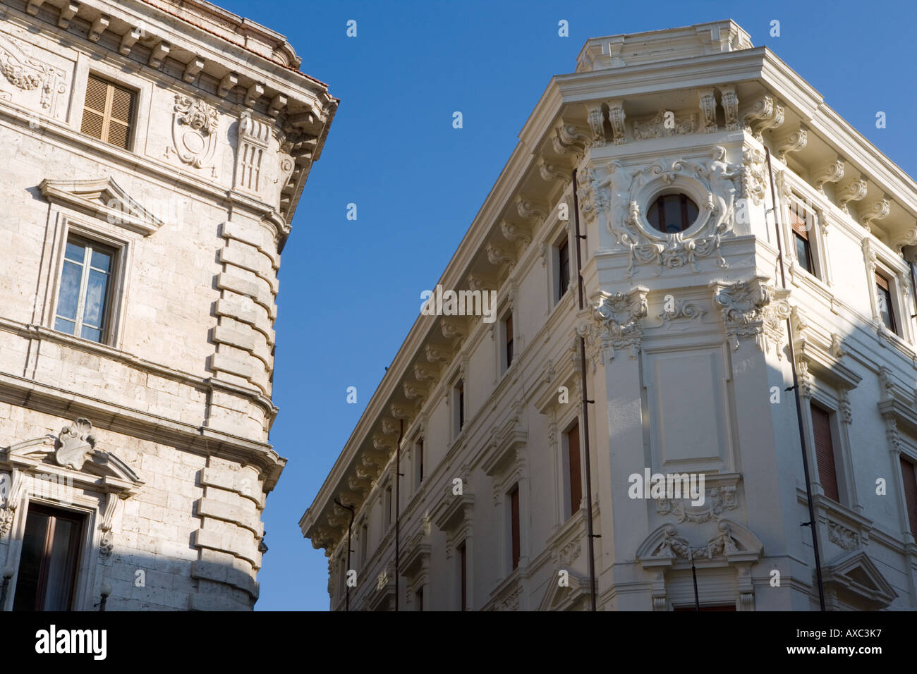 Buildings in Ascoli Piceno Abruzzo Italy Stock Photo - Alamy