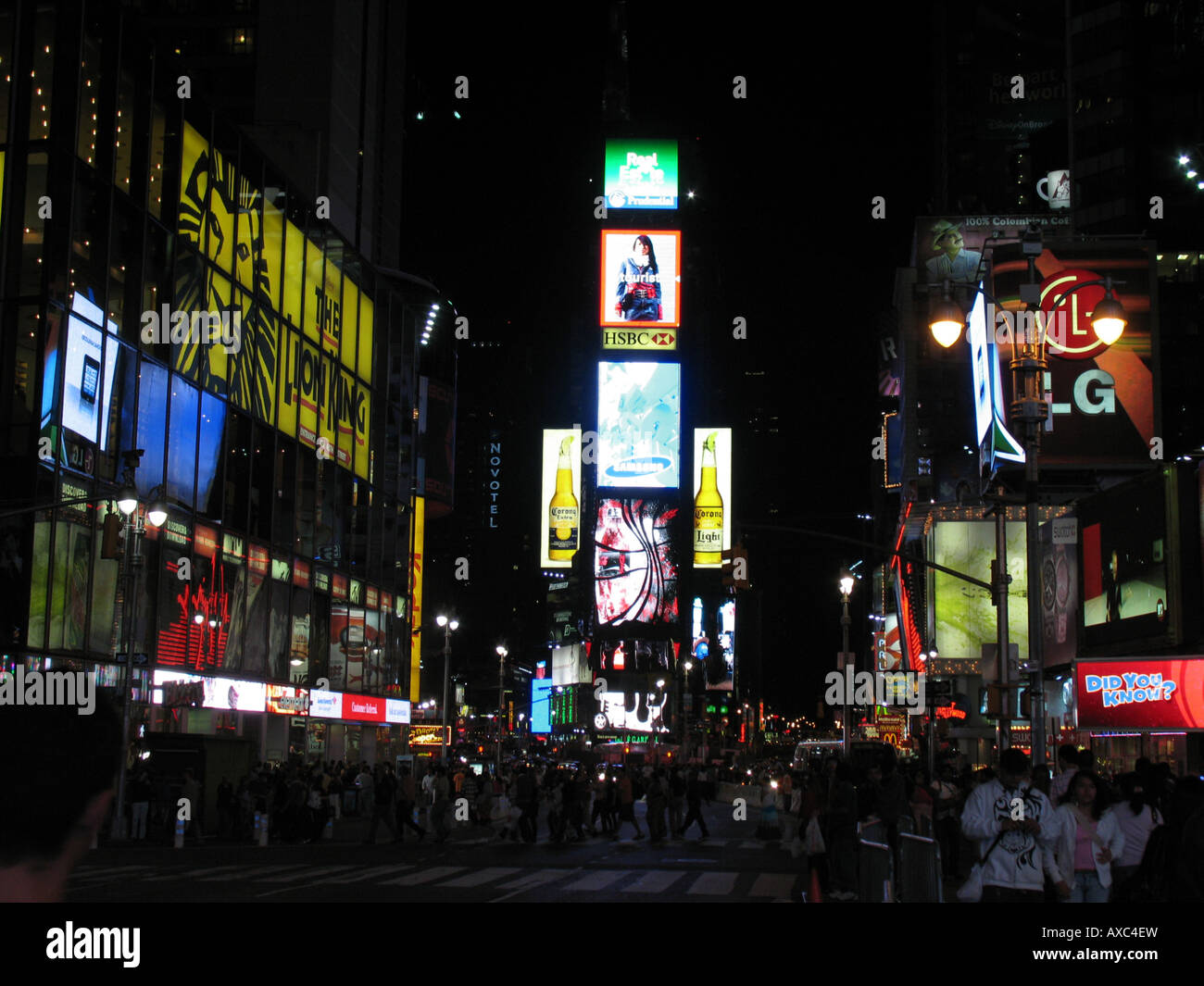 Manhattan night time hi-res stock photography and images - Alamy