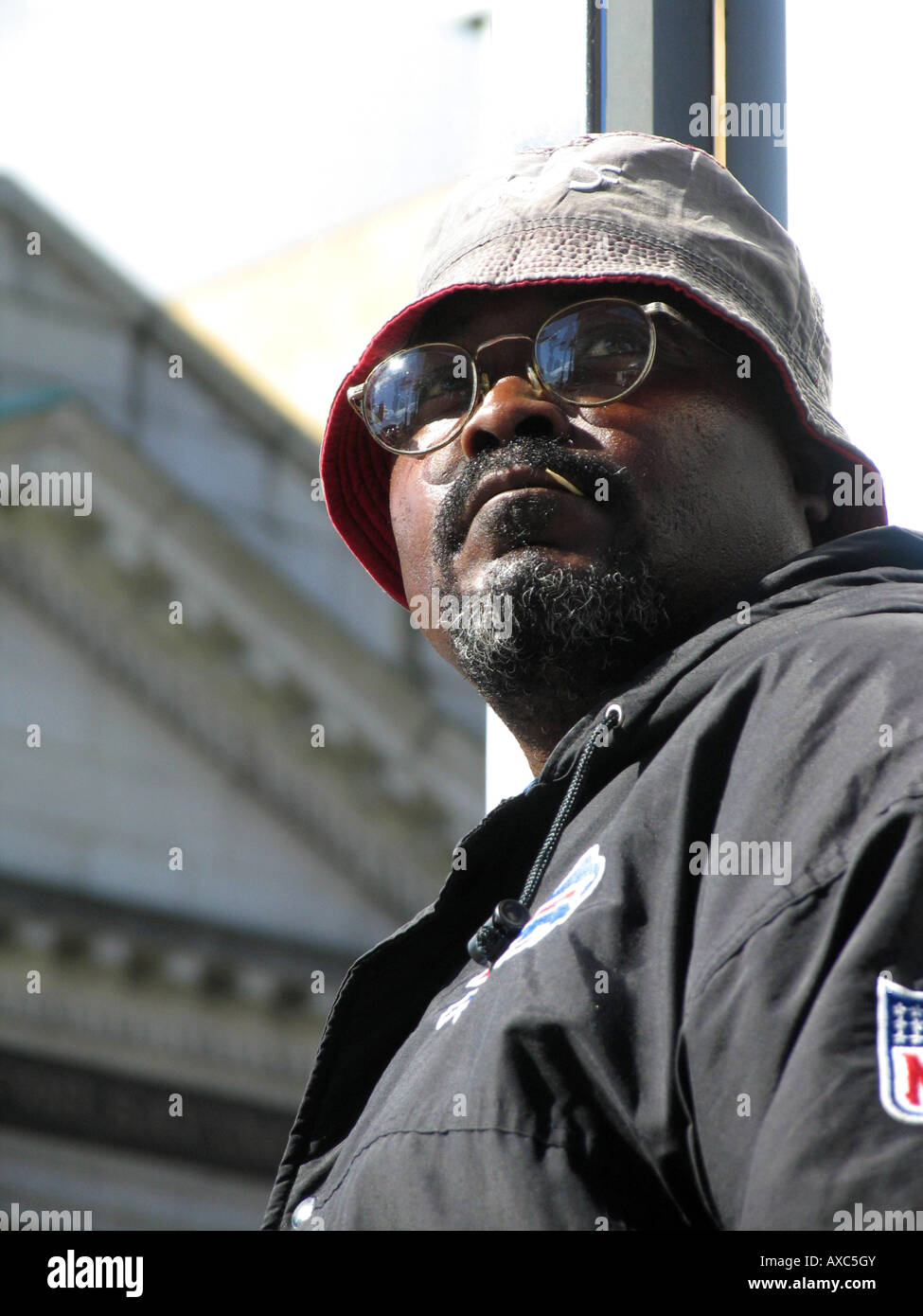 man with toothpick, USA, Bronx, New York Stock Photo - Alamy