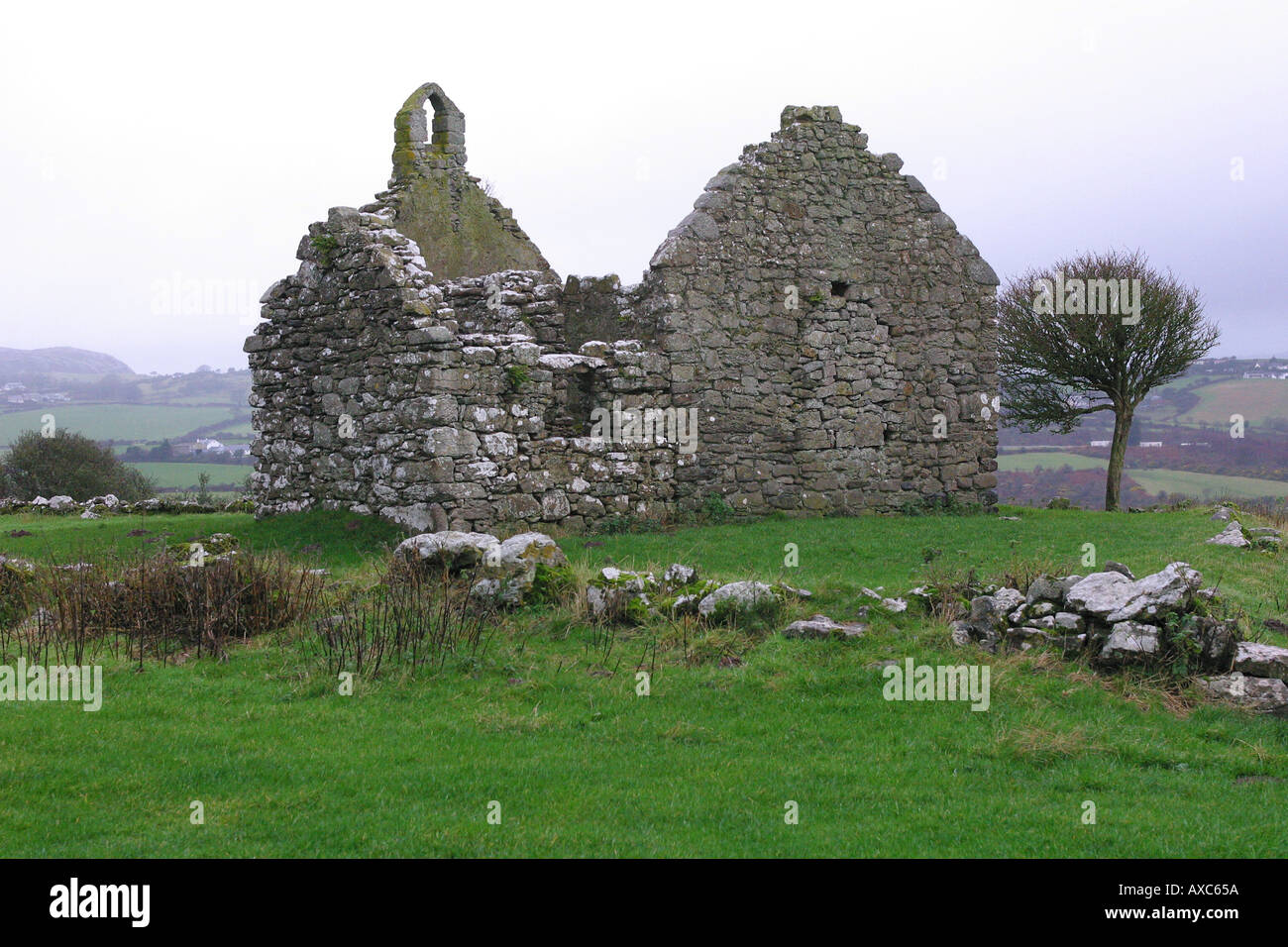 Lligwy chapel hi-res stock photography and images - Alamy