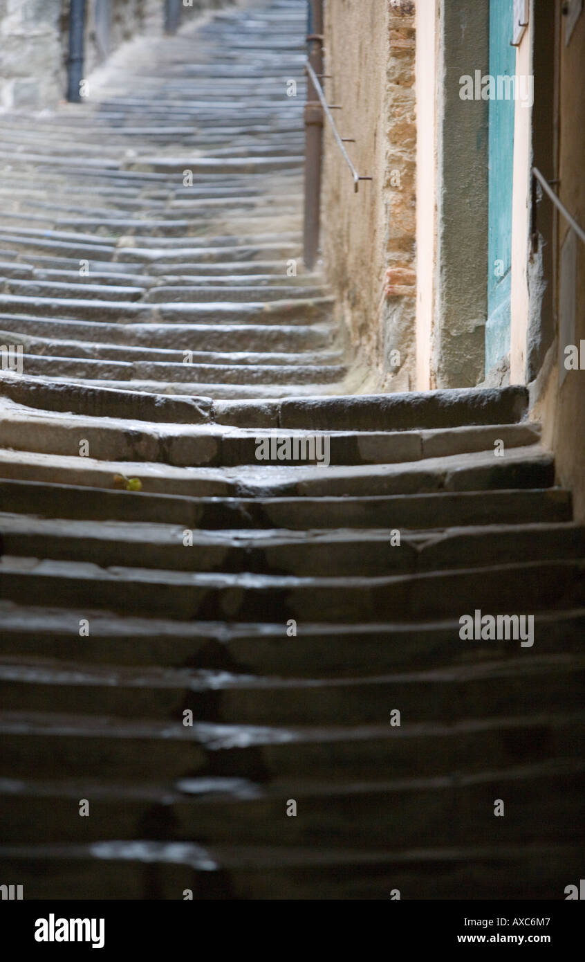Cortona tuscany alley hi-res stock photography and images - Alamy