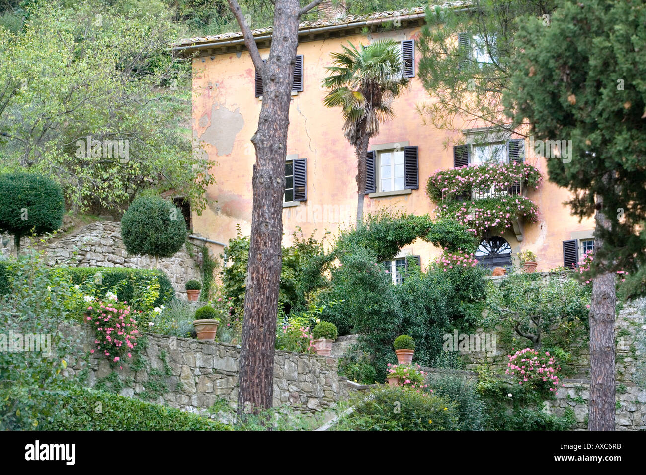 Frances Mayes house Girasole Cortona Tuscany Italy Stock Photo - Alamy