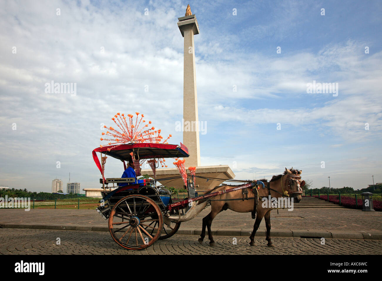 National Monument Merdeka Square Jakarta Indonesia Stock Photo - Alamy