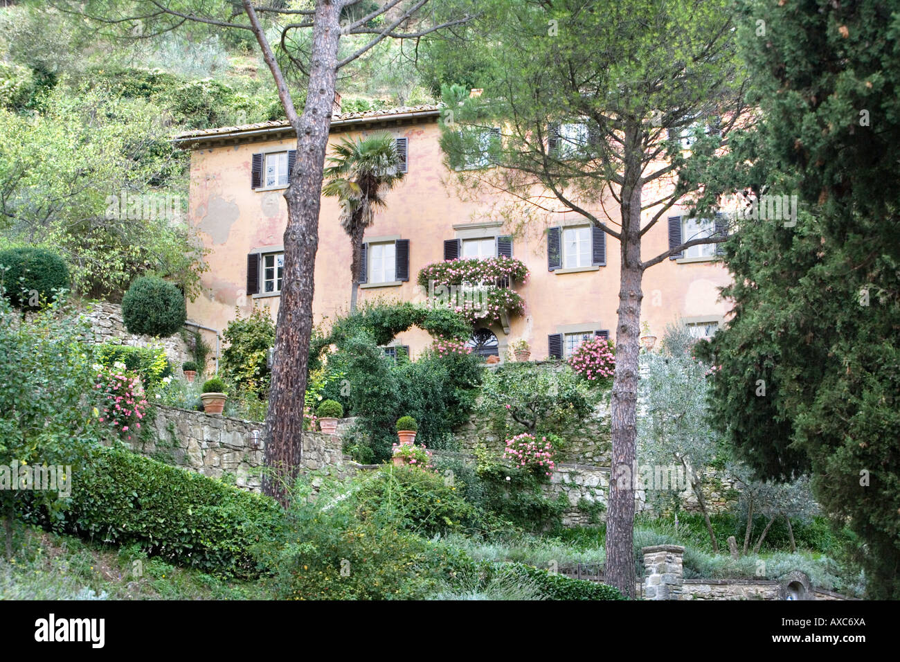 Frances Mayes house Girasole Cortona Tuscany Italy Stock Photo - Alamy