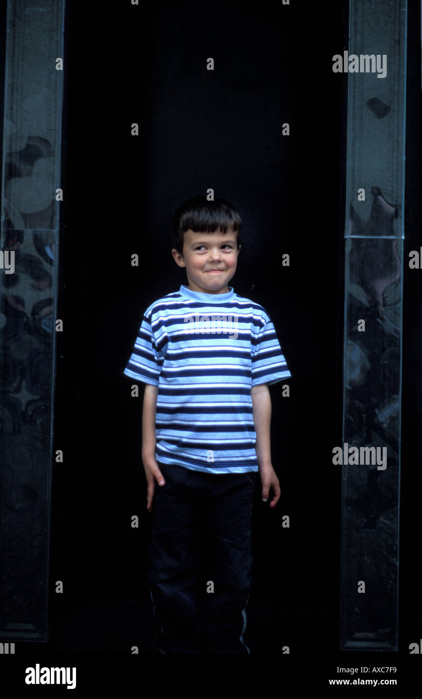 Young boy at Tower of London England Stock Photo - Alamy