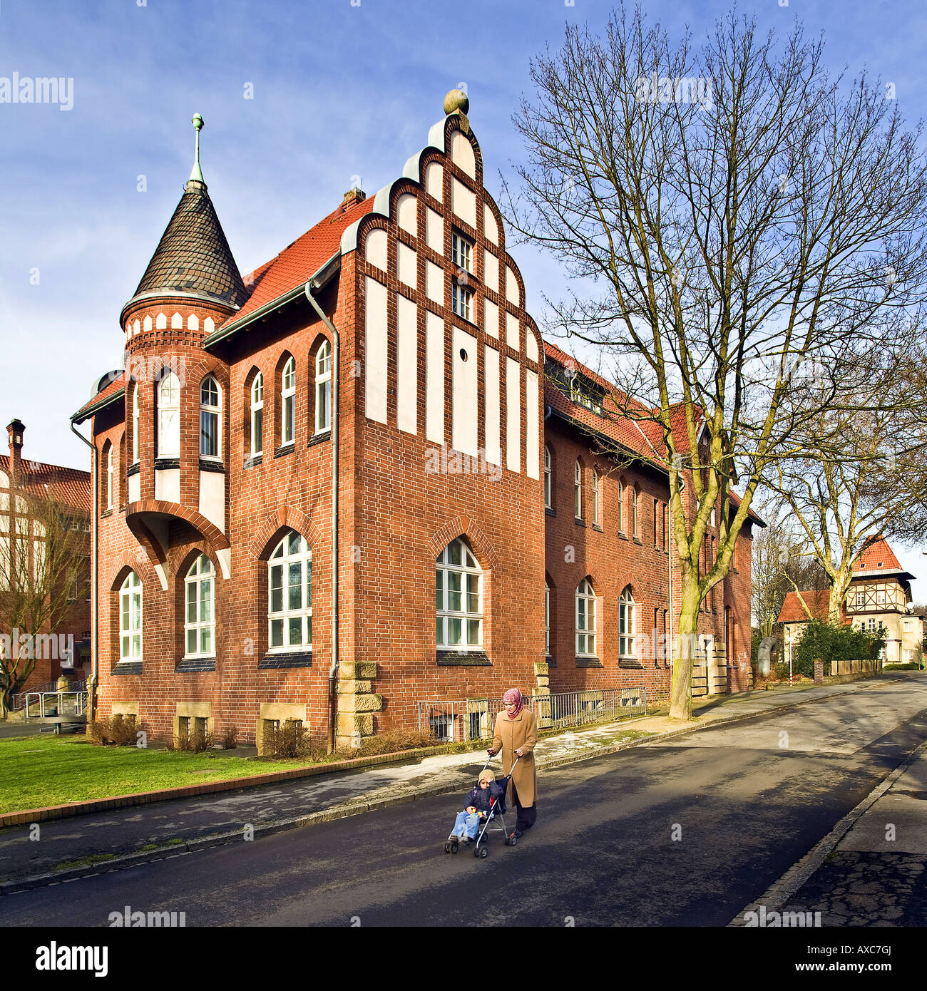 welfare builing in the old colony Eving at the Noellendorf Place ...