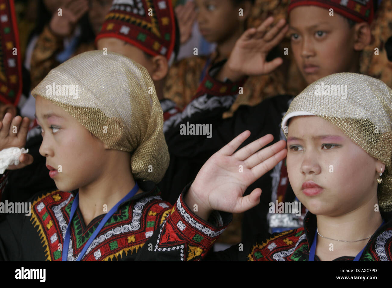 Traditional dress Jakarta Indonesia Stock Photo - Alamy