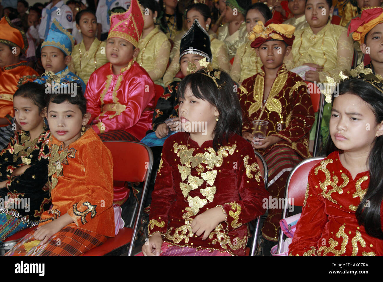 Traditional dress Jakarta Indonesia Stock Photo - Alamy