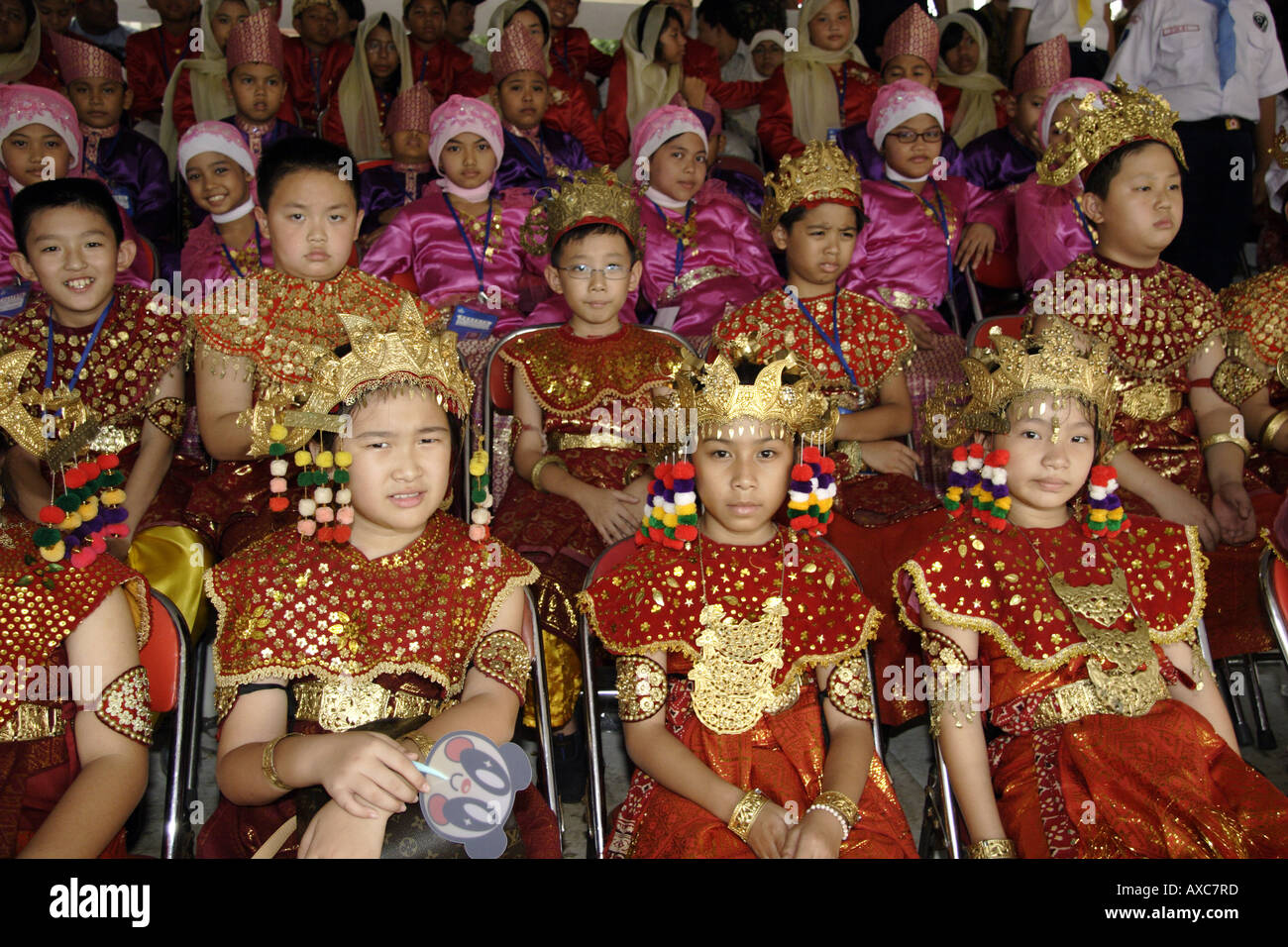 Traditional dress Jakarta Indonesia Stock Photo - Alamy