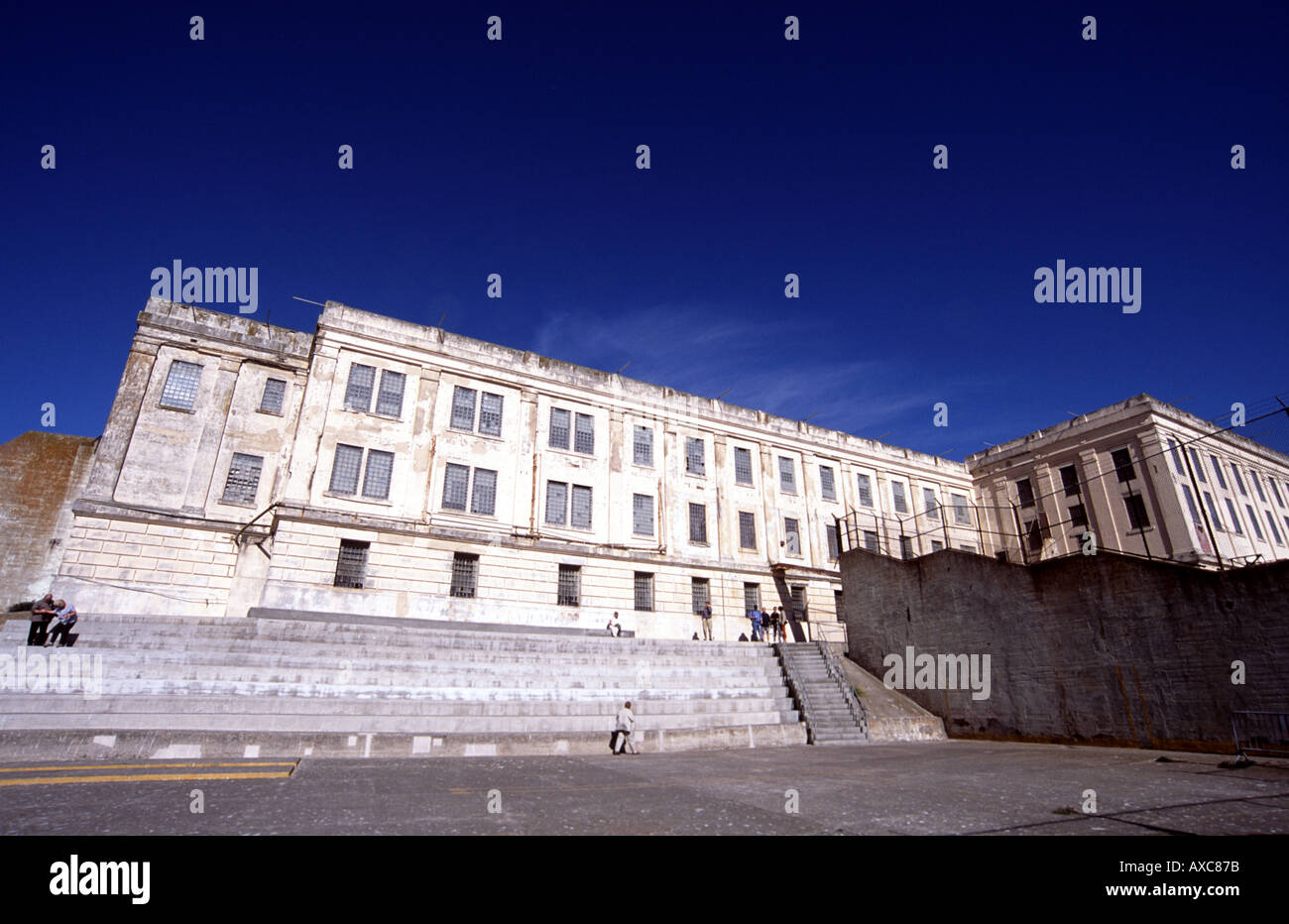 Outside of Alcatraz off San Francisco in the USA Stock Photo - Alamy