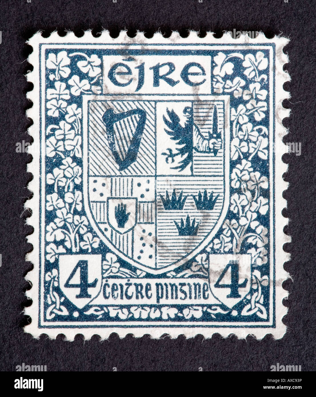 Irish postage stamp Stock Photo - Alamy
