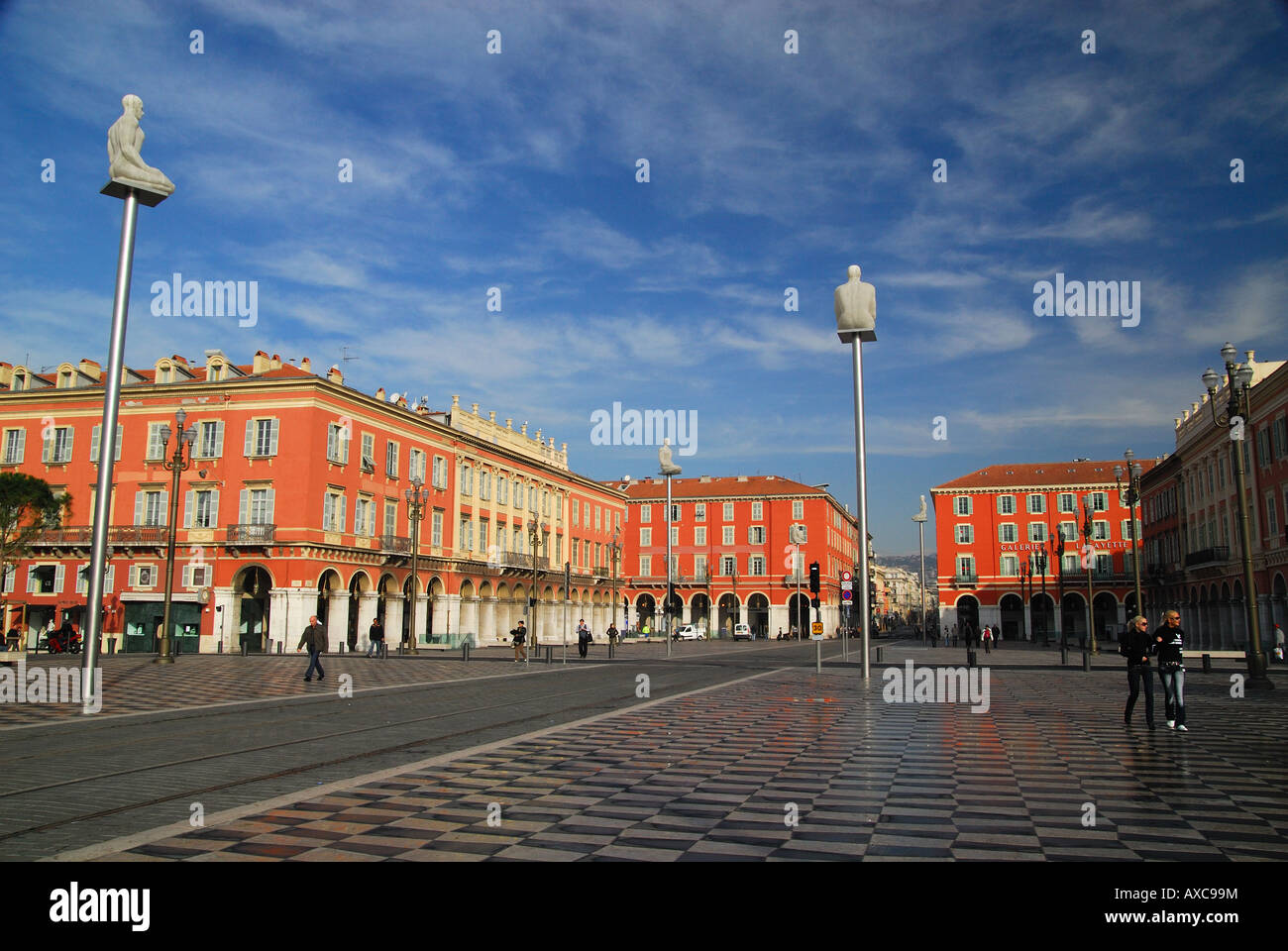 Nice france place massena hi-res stock photography and images - Alamy