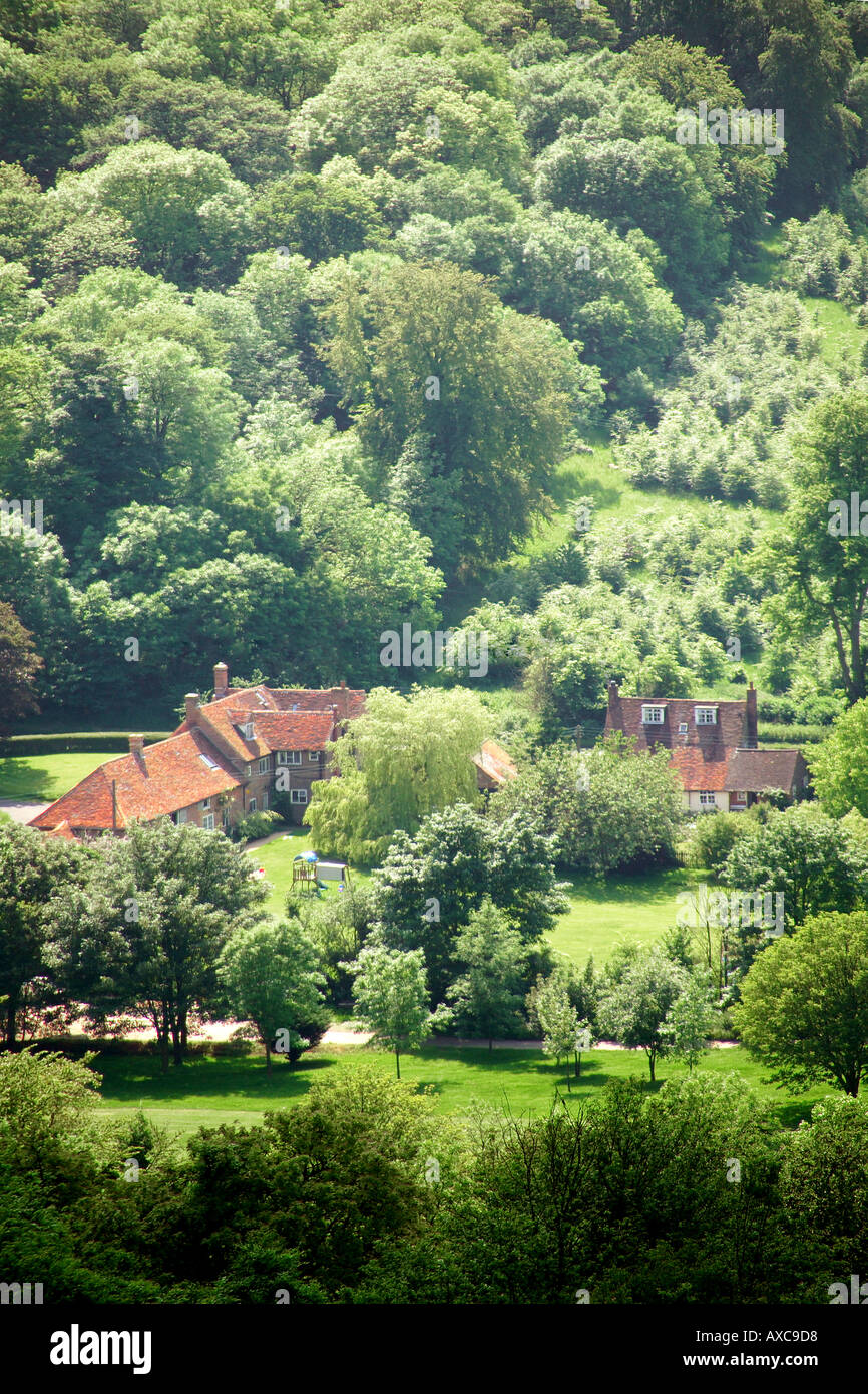 the ridgeway path coombe hill the chilterns buckinghamshire england ...