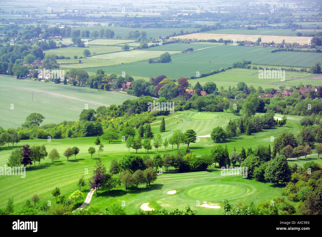 the ridgeway path coombe hill the chilterns buckinghamshire england ...