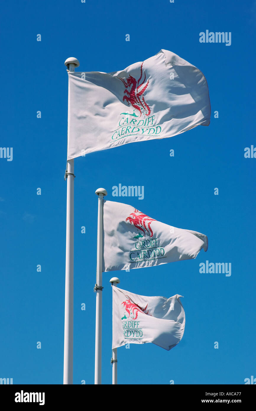 Flags of wales hi-res stock photography and images - Alamy