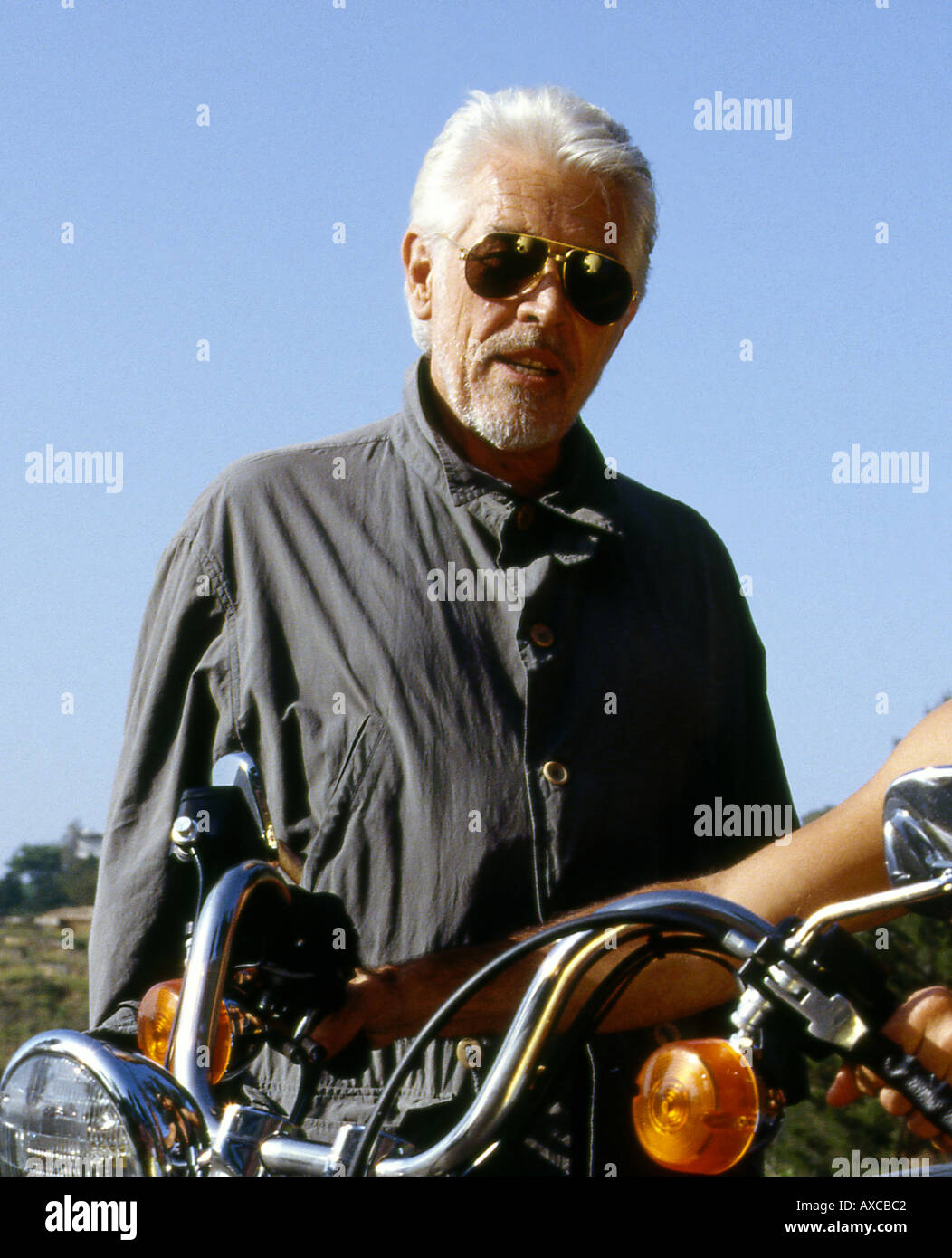 James Coburn Actor Hollywood Stock Photo - Alamy