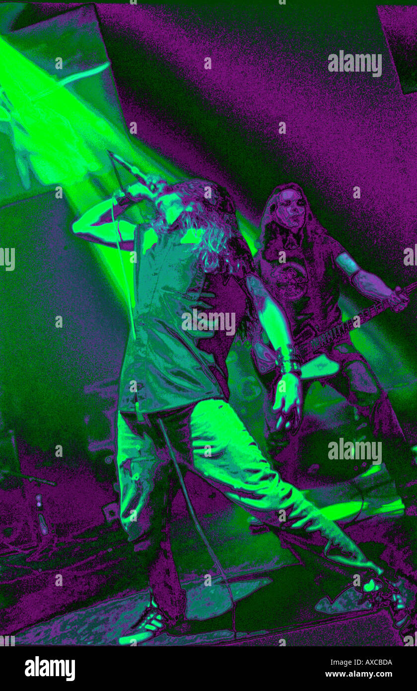 Male singer rock and roll Stock Photo - Alamy