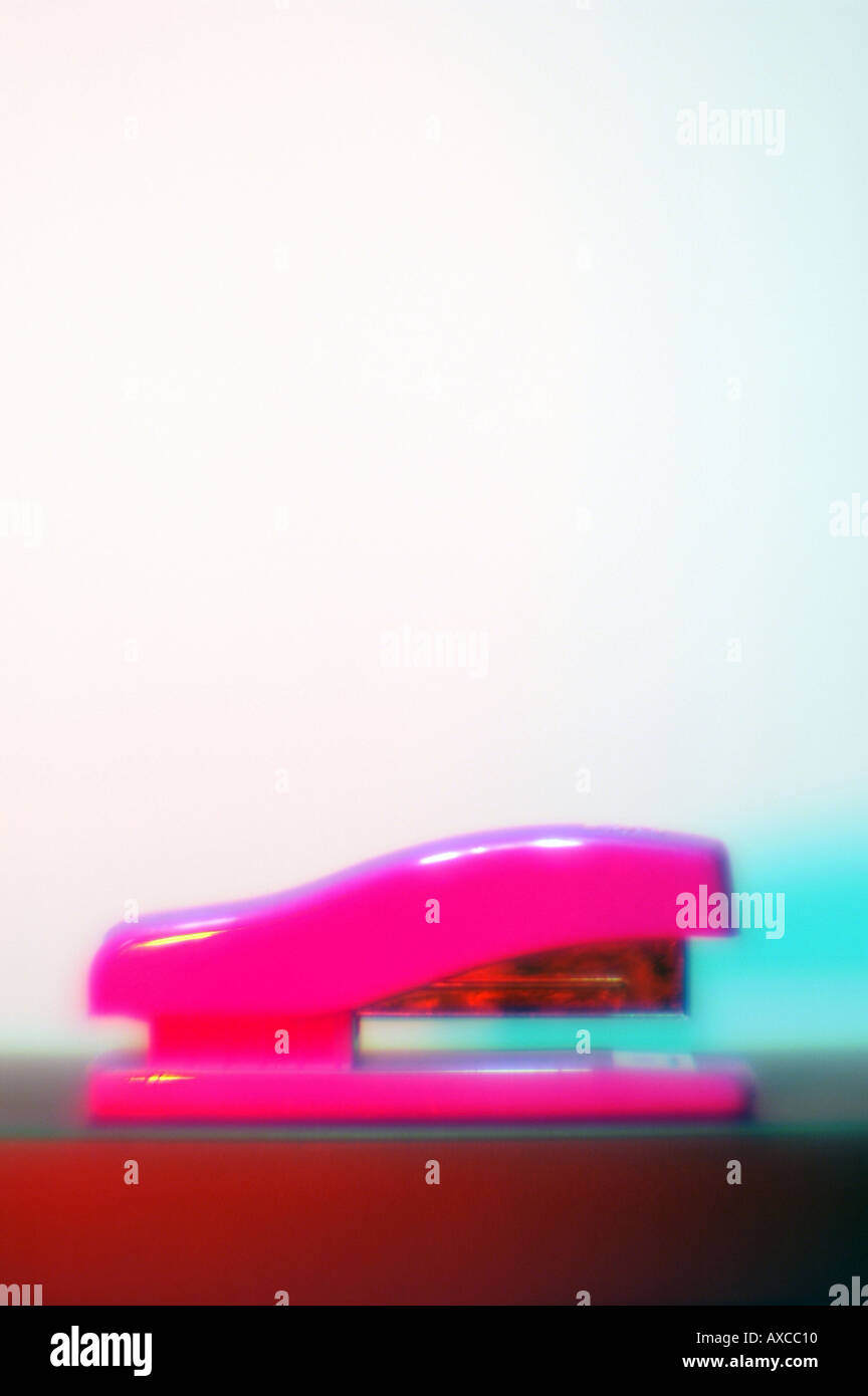 Stapler office concept still life Stock Photo - Alamy