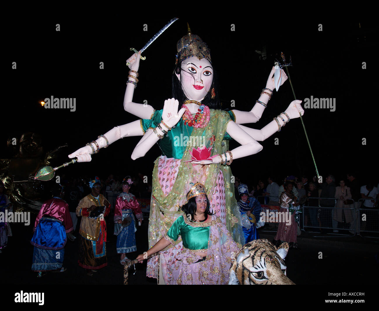 Hindu goddess arms hi-res stock photography and images - Alamy