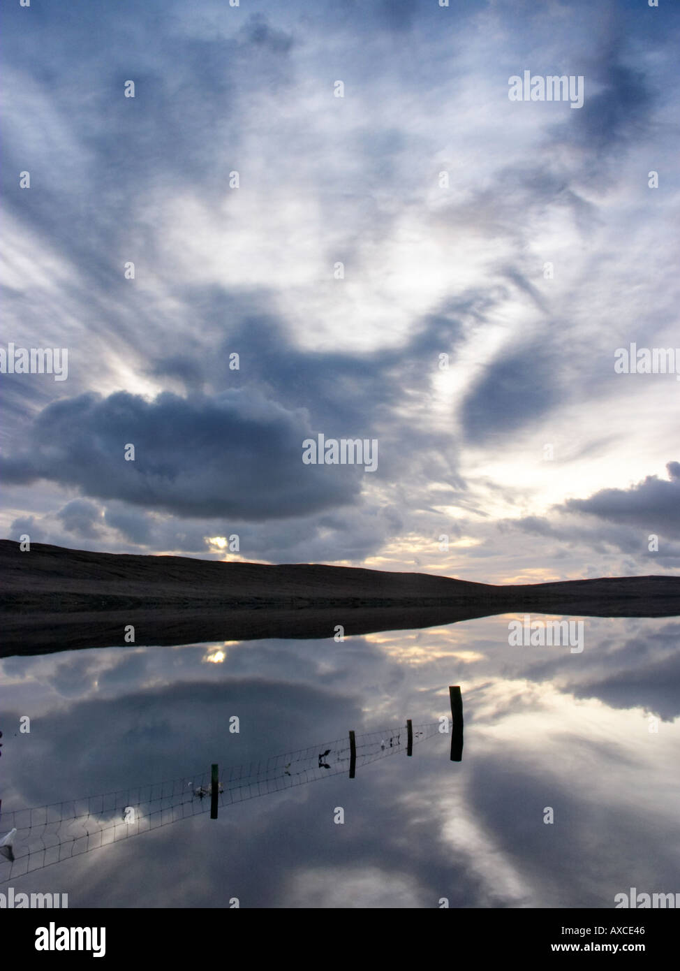 Girlsta Loch Shetland Stock Photo - Alamy