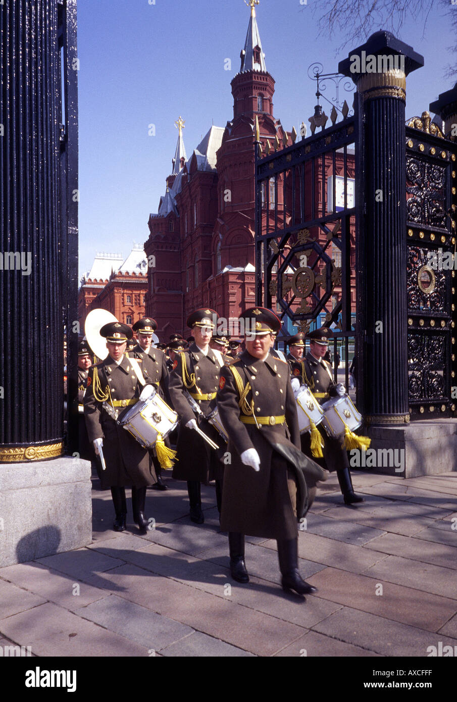 Russian military band hi-res stock photography and images - Alamy