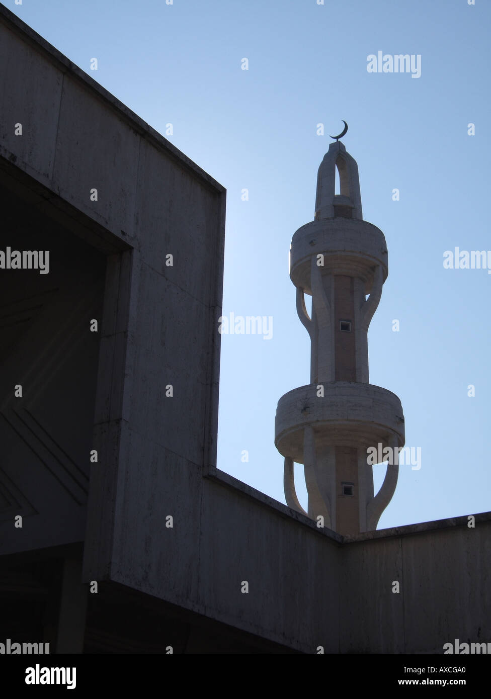 muslim mosque in rome, italy Stock Photo - Alamy