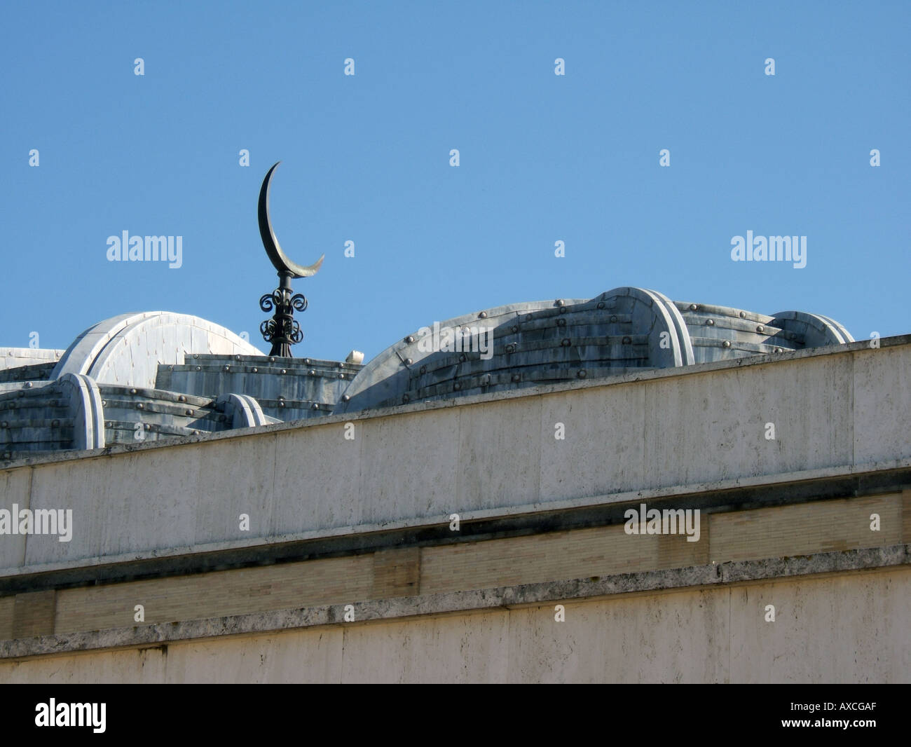 muslim mosque in rome, italy Stock Photo - Alamy