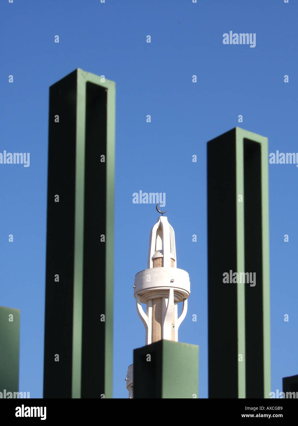 muslim mosque in rome, italy Stock Photo - Alamy