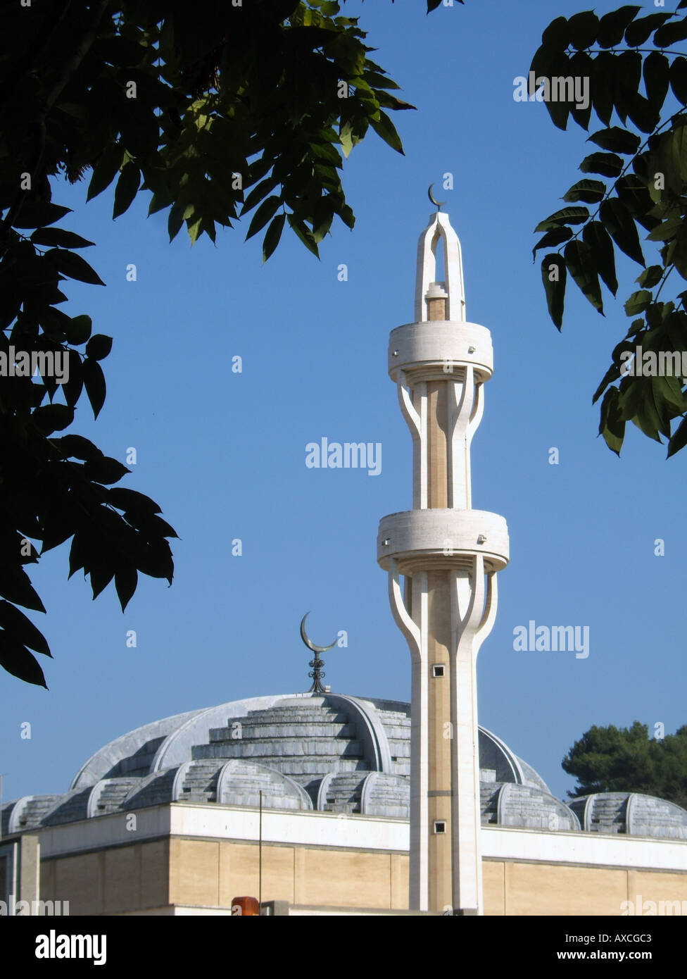 muslim mosque in rome, italy Stock Photo - Alamy