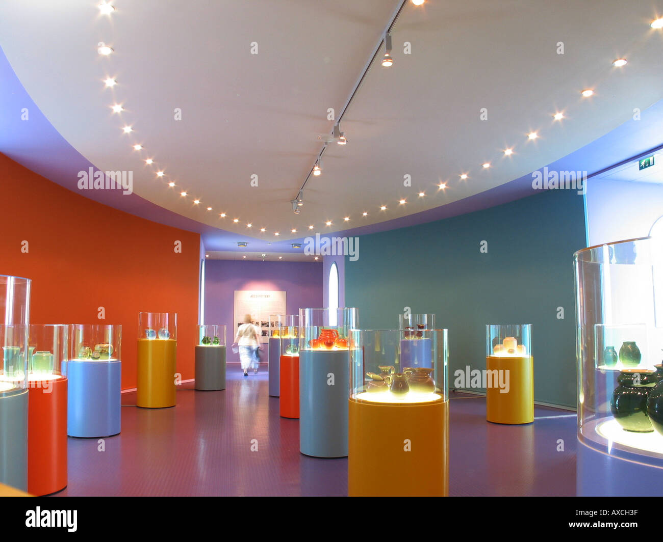 exhibition hall at Groninger Museum Groningen Netherlands Stock Photo ...