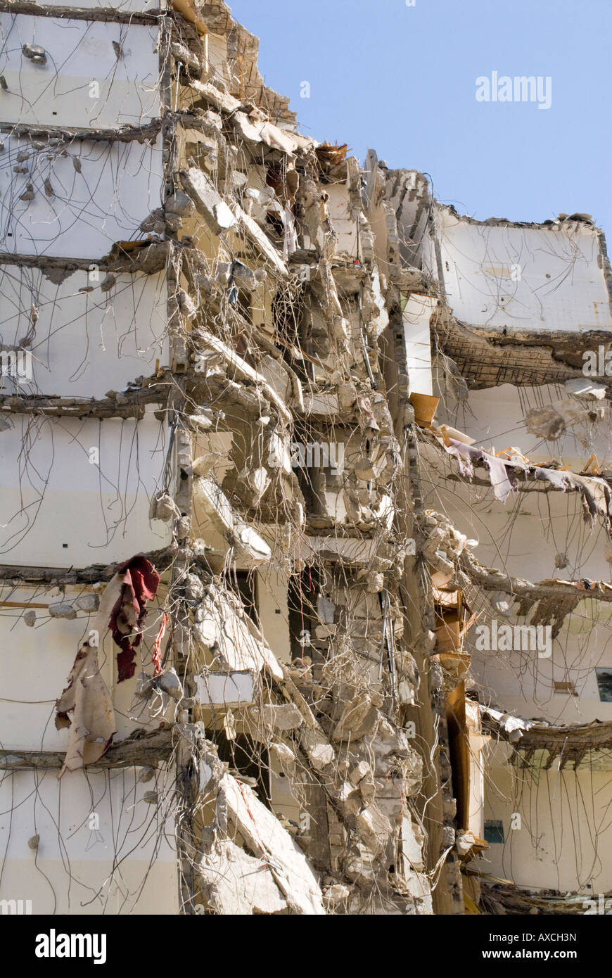 Building being Demolished Stock Photo - Alamy