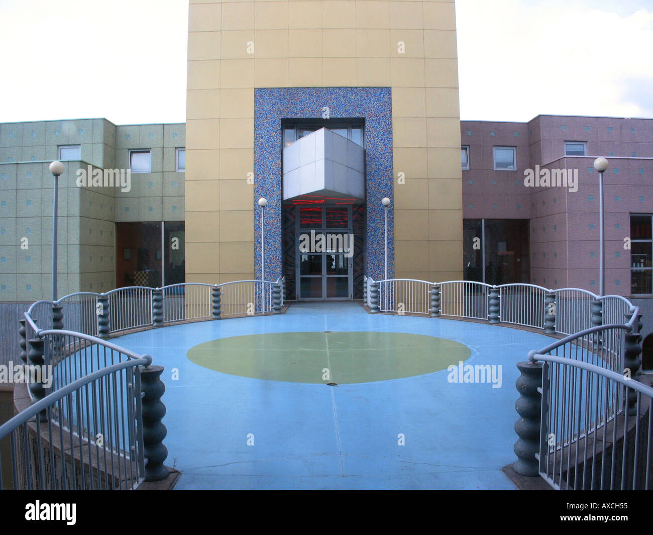 typical entrance to Groninger Museum Groningen Netherlands Stock Photo ...