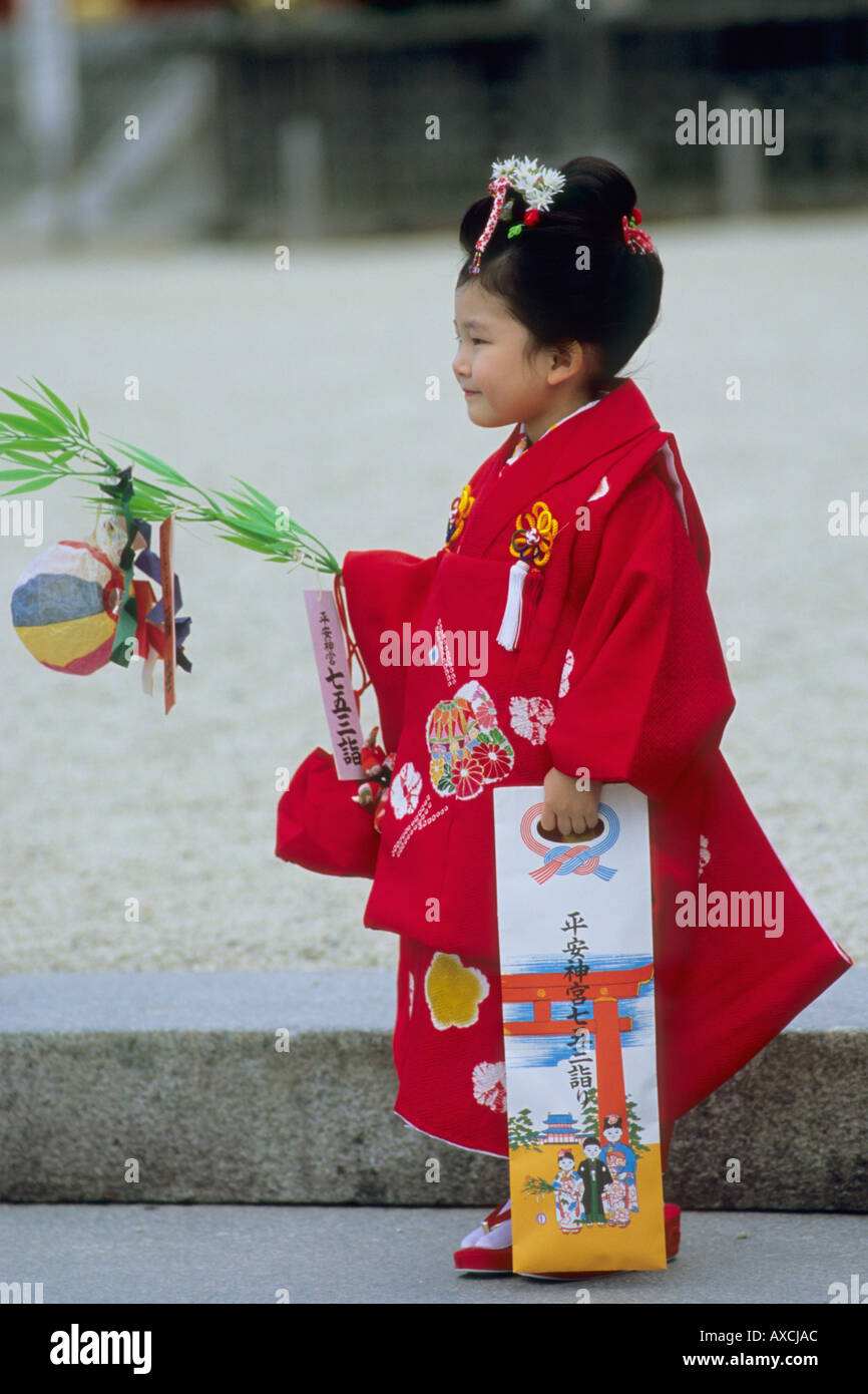 Ceremony japan children hi-res stock photography and images - Alamy