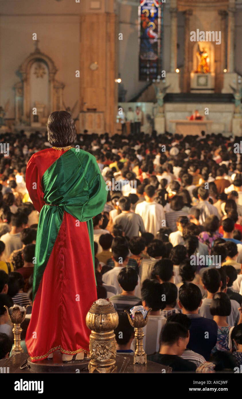 Interior Church of the Black Nazarene Quiapo Manila Philippines Stock ...