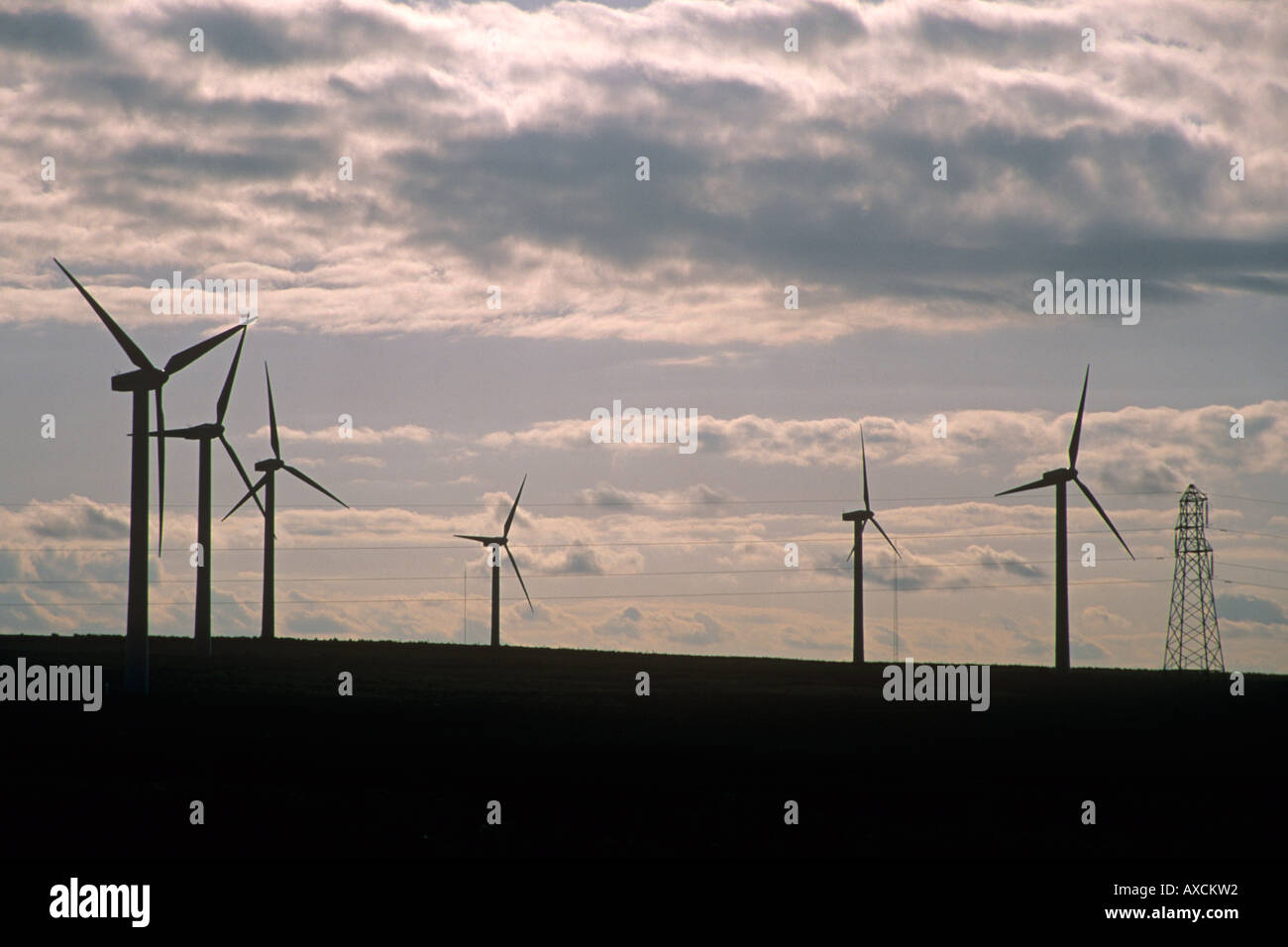 Wind Farm Scottish Borders Scotland UK Stock Photo - Alamy