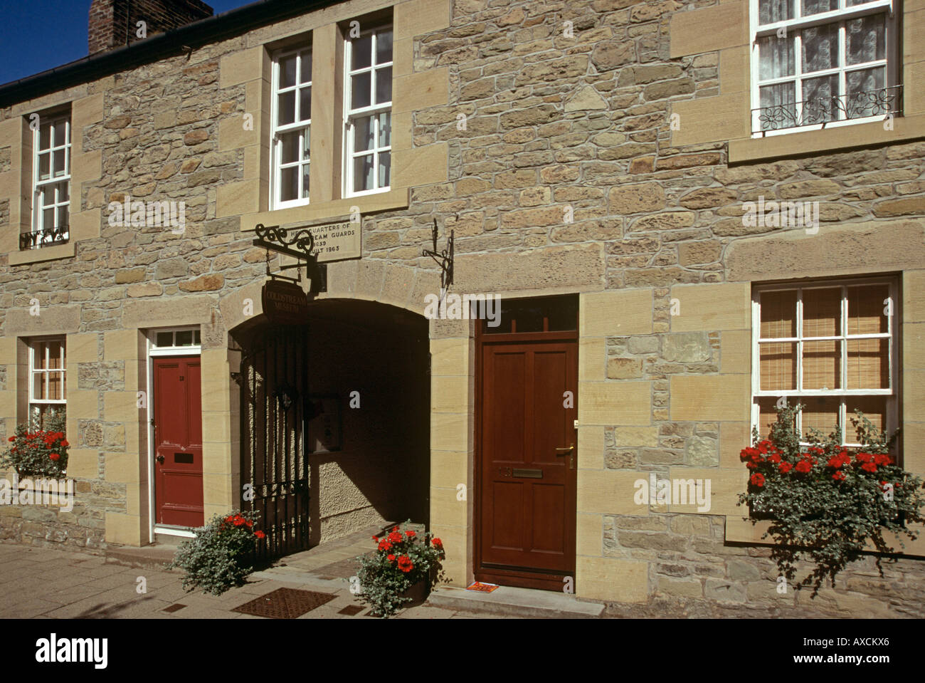 Coldstream Guards headquarters, Scottish Borders, Scotland, UK Stock ...