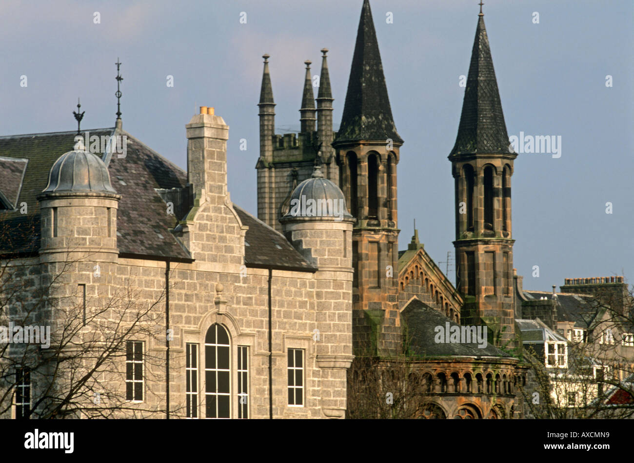 Aberdeen skyline scotland uk hi-res stock photography and images - Alamy