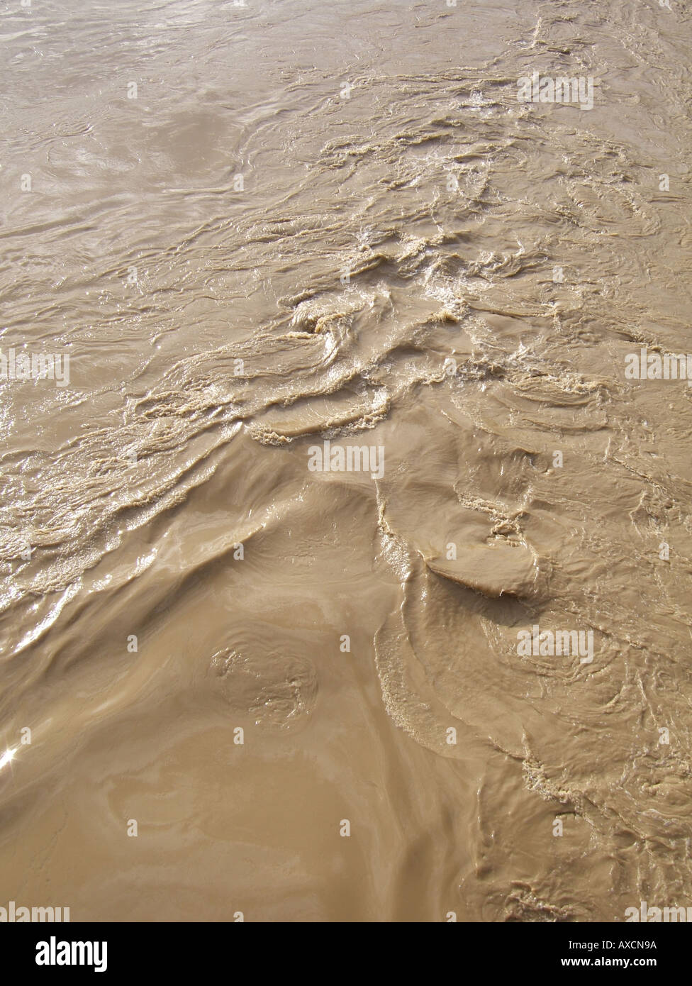 fast flood water in river Stock Photo - Alamy