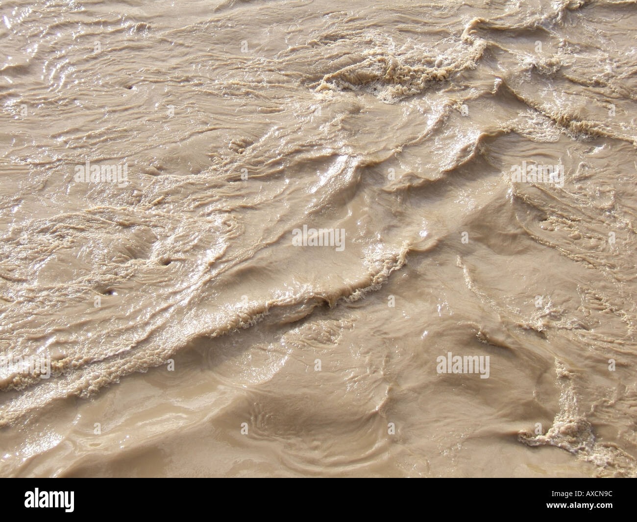 fast flood water in river Stock Photo - Alamy
