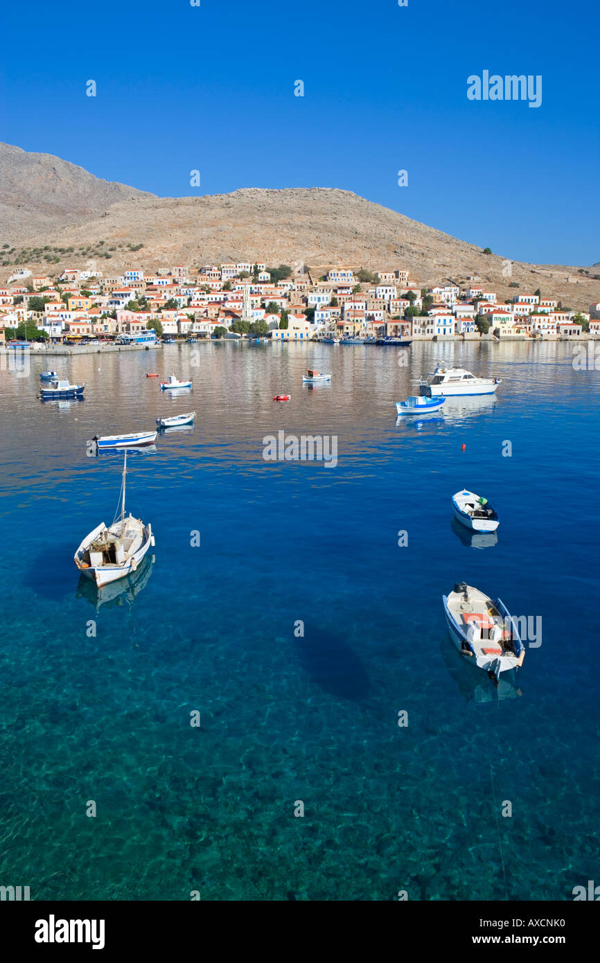 Rhodes halki greece hi-res stock photography and images - Alamy