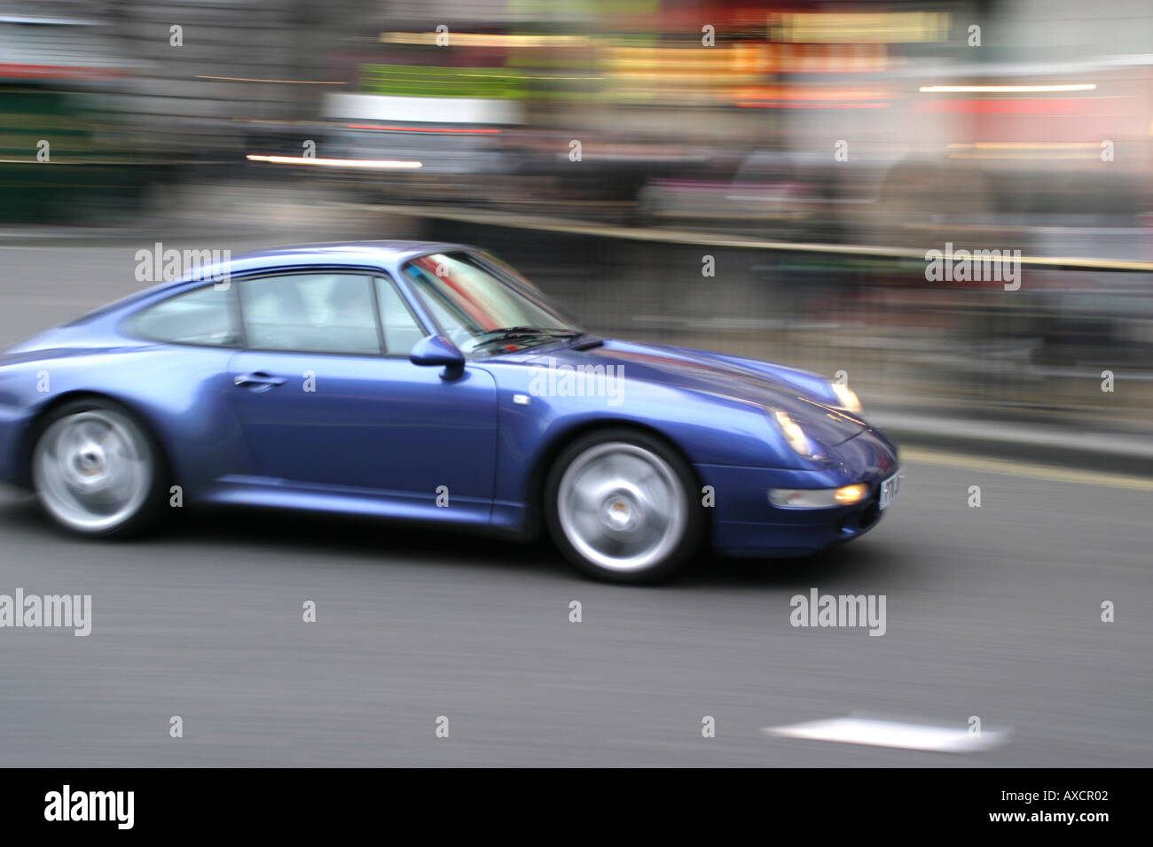 Porsche Car London Stock Photo - Alamy