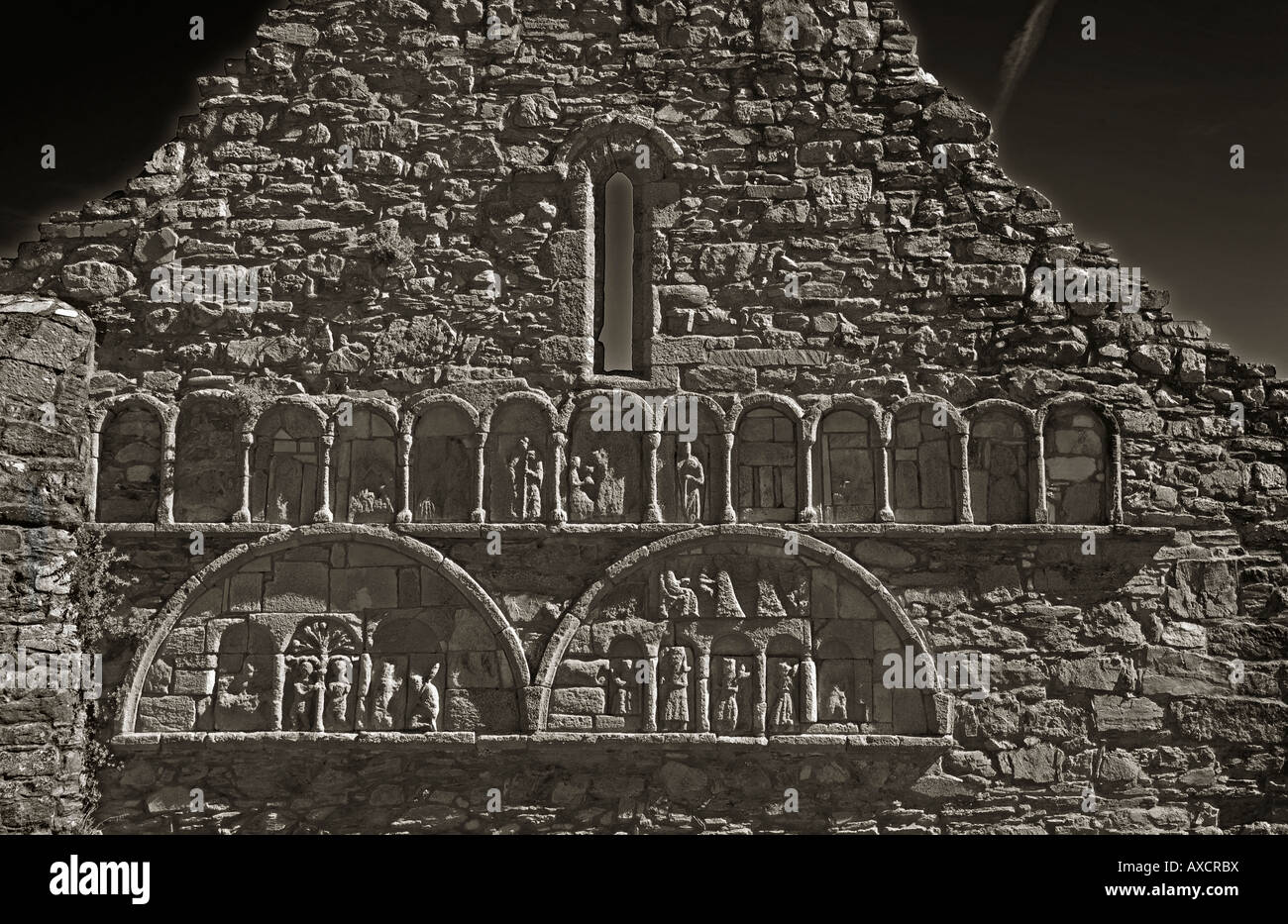 Romanesque Arcading Gable-end, Cathedral of St Declan's, 5th Century ...