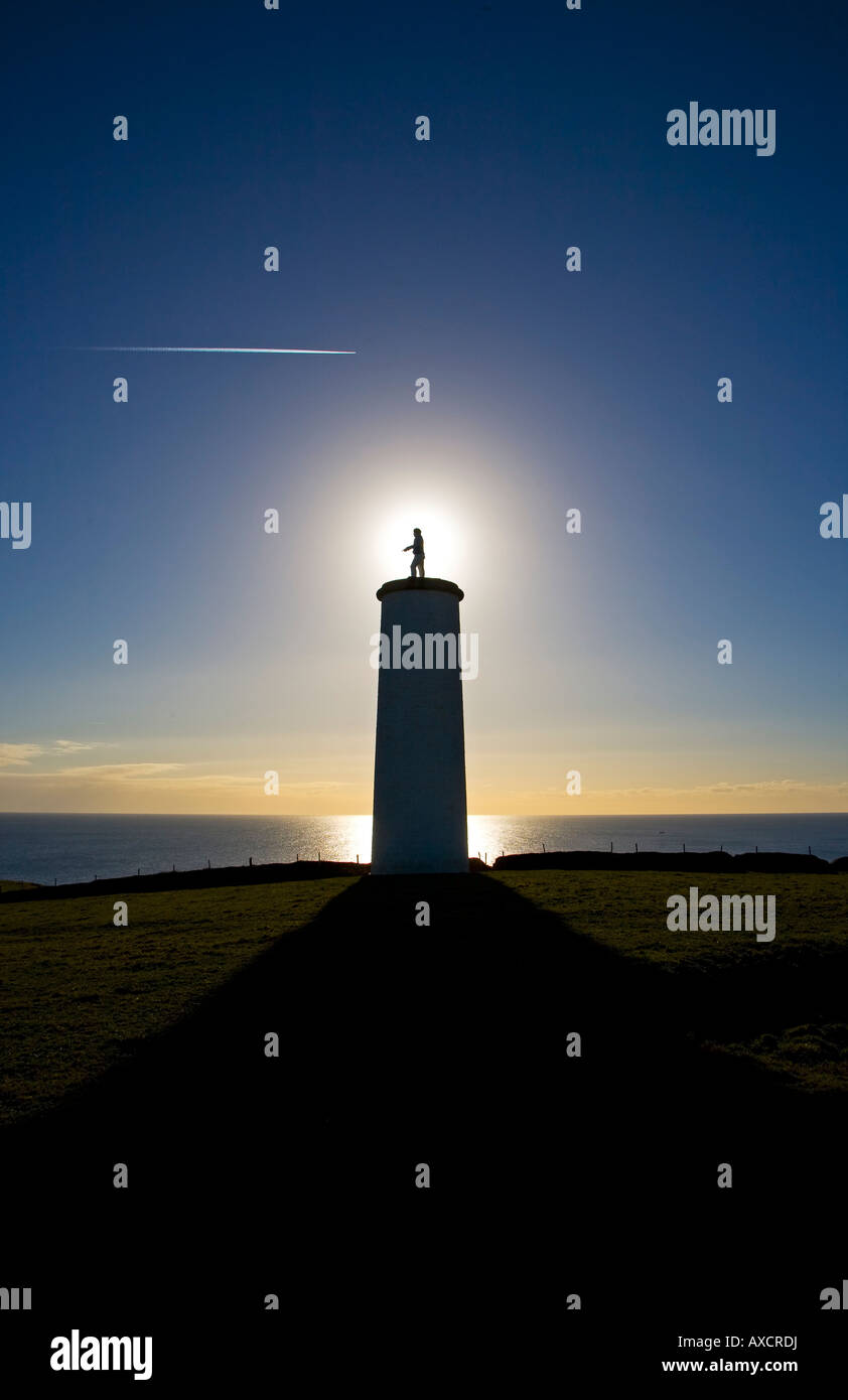 The Metal Man Shipping Beacon, Great Newtown Head, Tramore, County ...