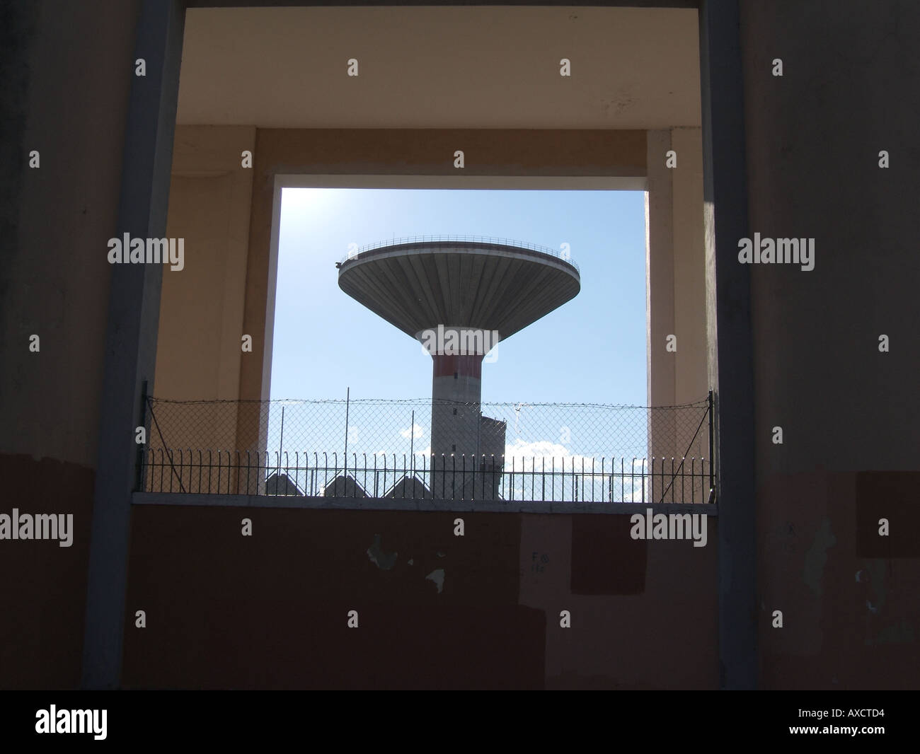 one water tower Stock Photo - Alamy