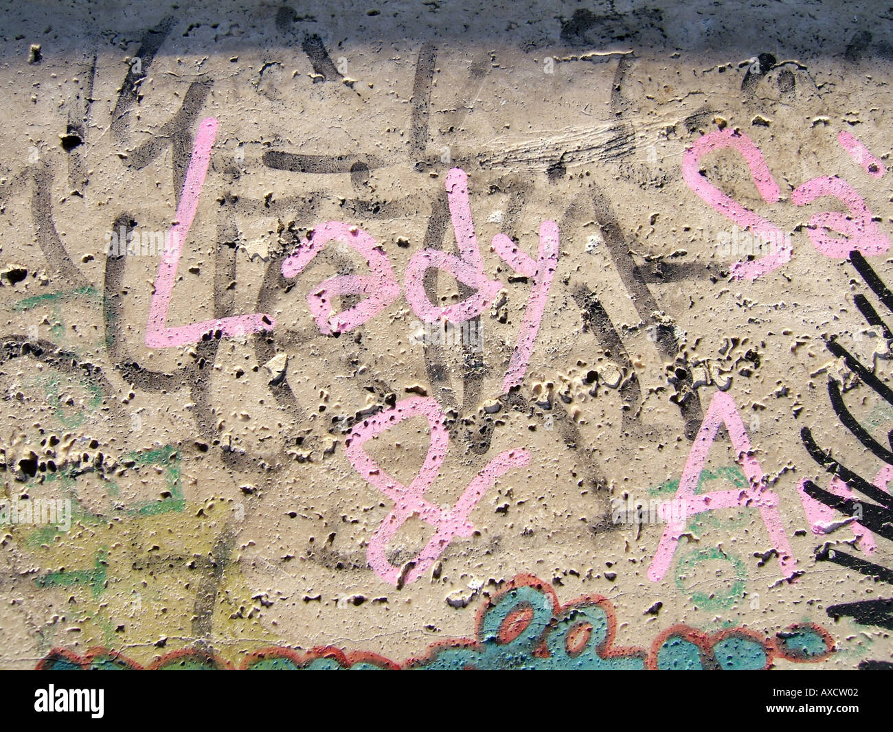Lady Pink Graffiti High Resolution Stock Photography and Images - Alamy
